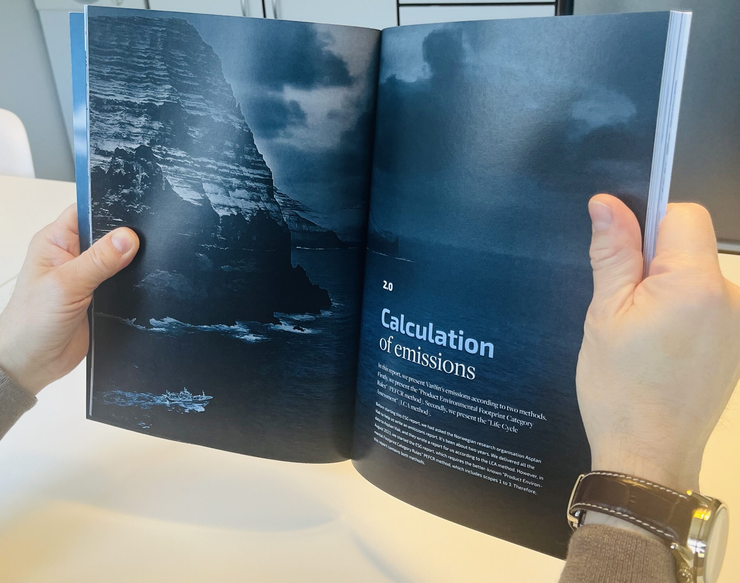 Read our new ESG report - Varðin | Seafood from the Faroe Islands